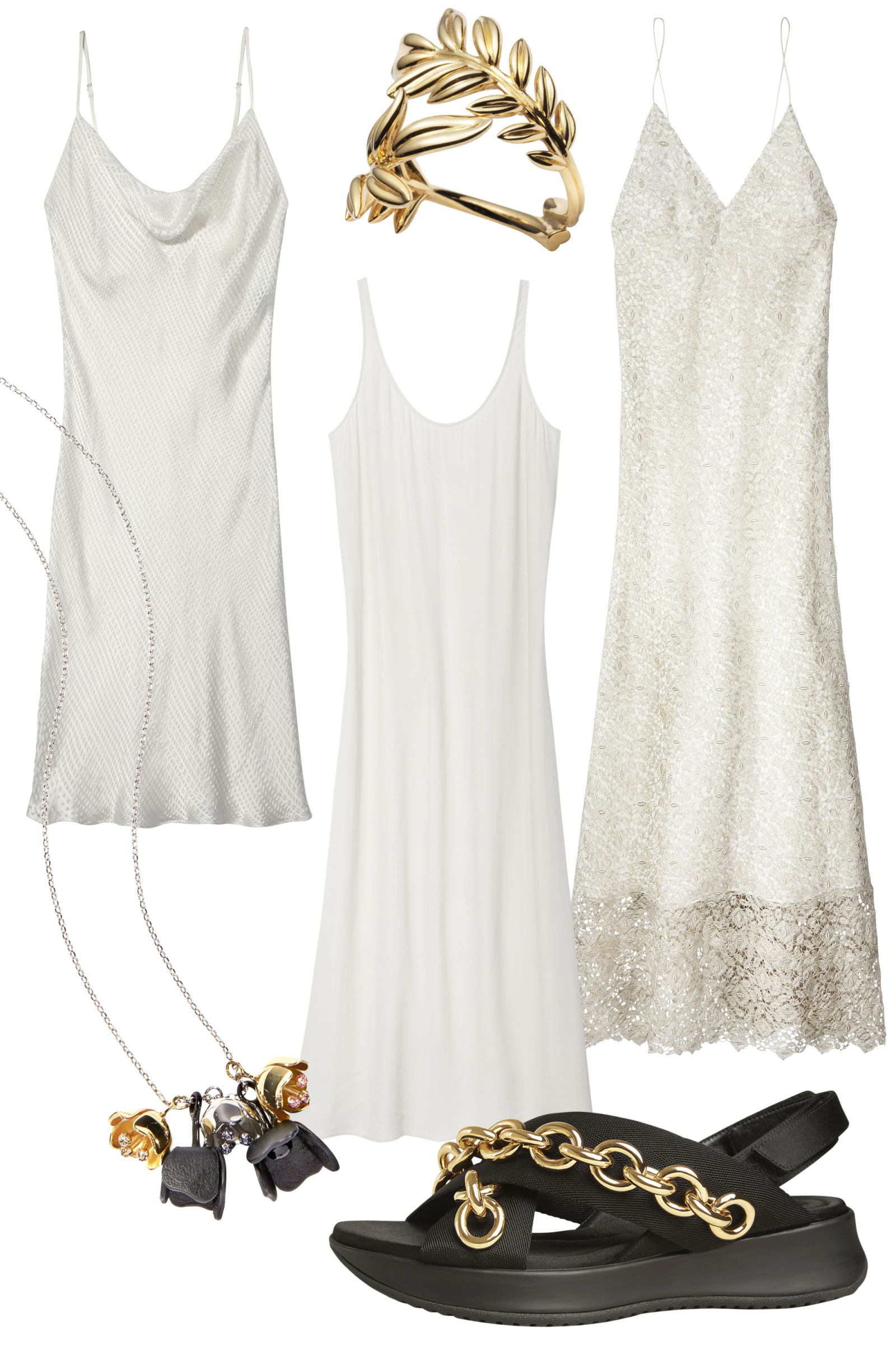 White Lace Dress Polyvore