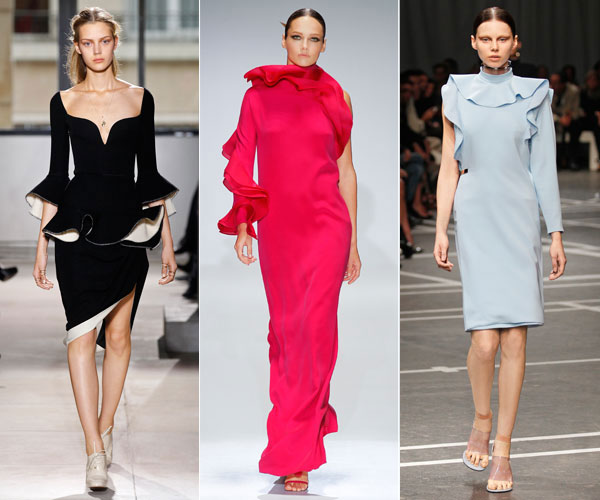 Ruffle Trend - Ruffles Fashion Trend Spring 2013